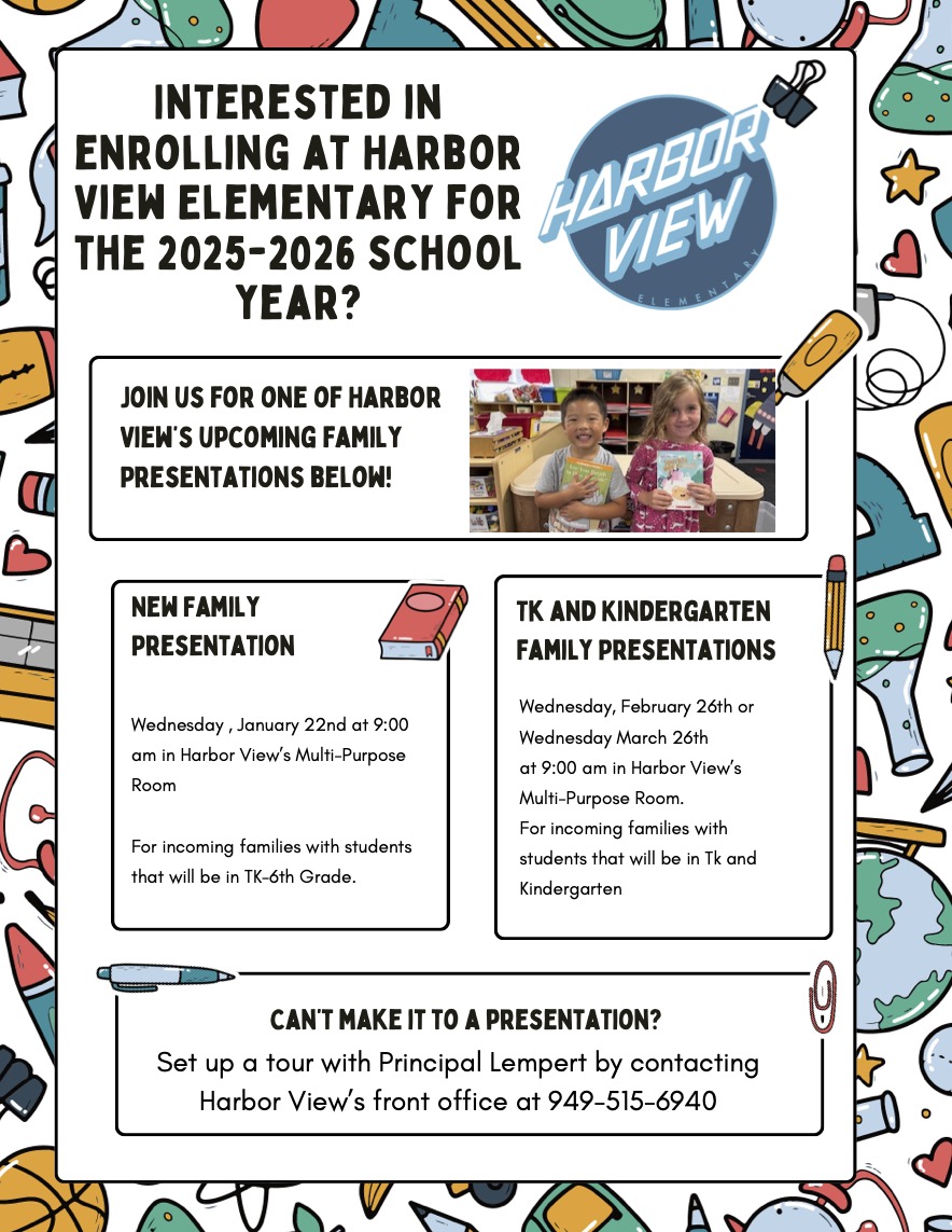 The Parent-Faculty Organization of Harbor View Elementary School Non ...